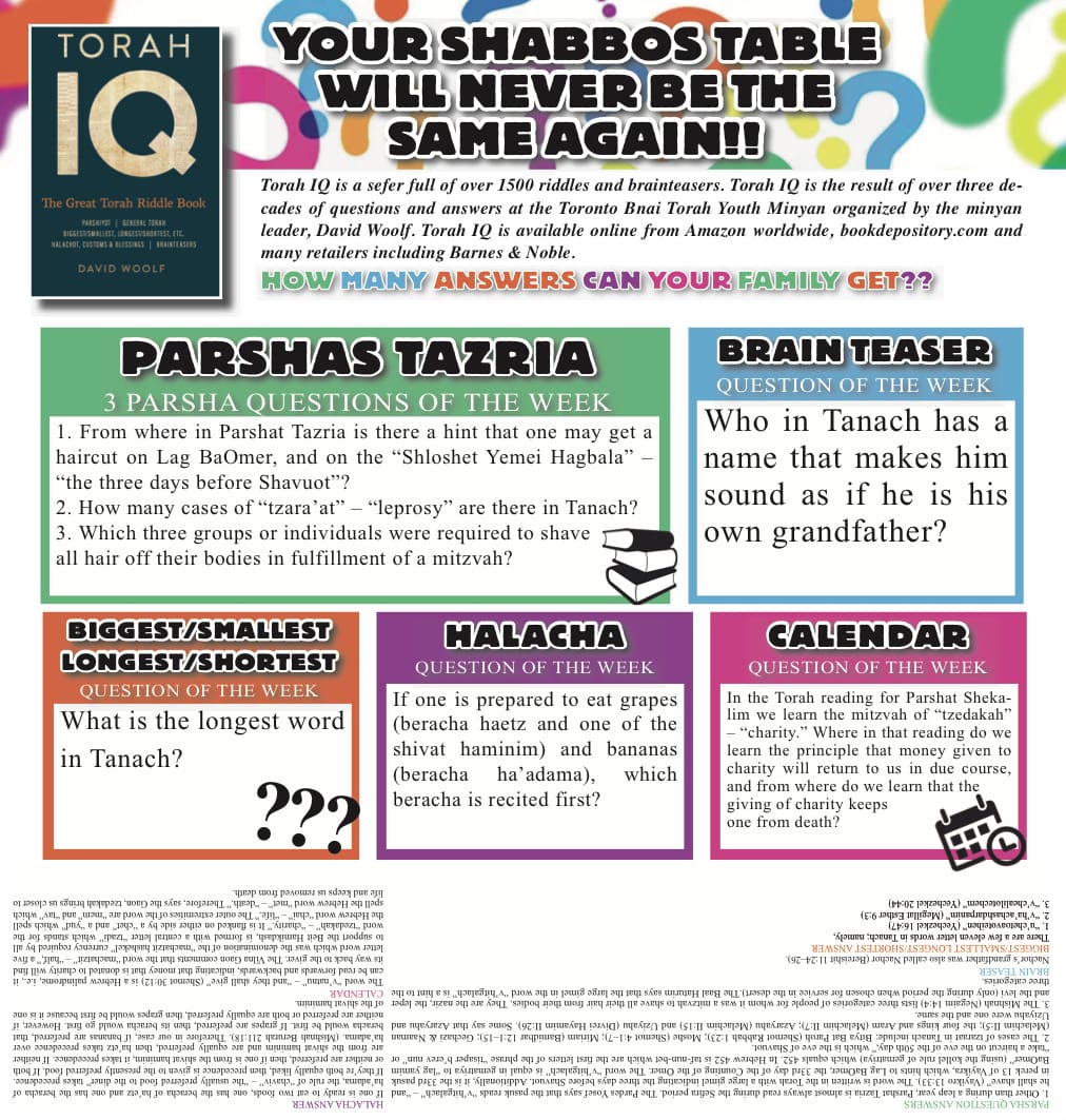 The Jewish Vues | Torah IQ